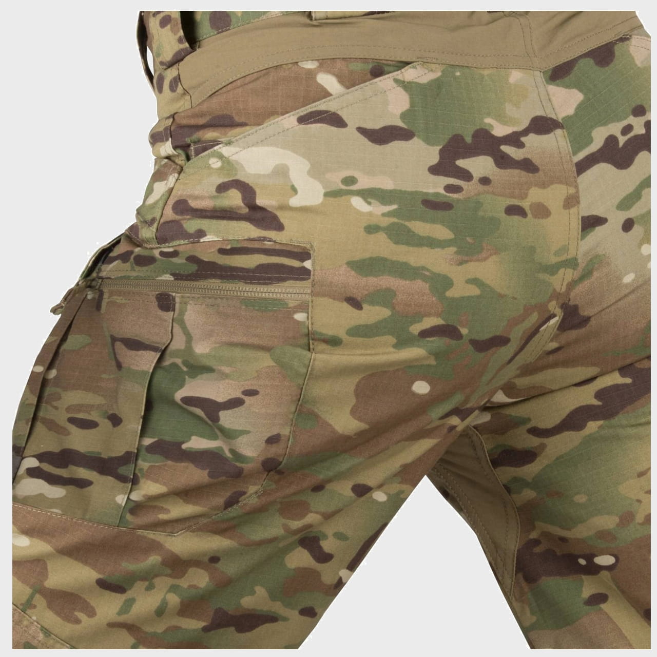 KRÓTKIE SPODENKI UTS FLX NYCO RIP-STOP MULTICAM ZIELONYSKLEP